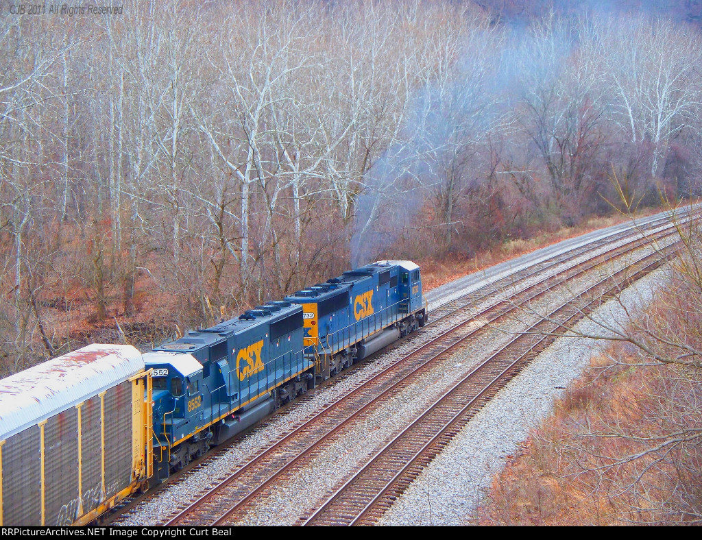 CSX 8552 and 8732